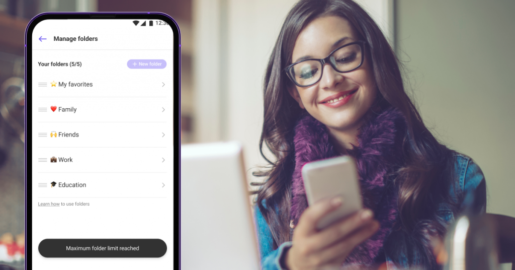 Organize Your Chats Effortlessly with Folders | Viber