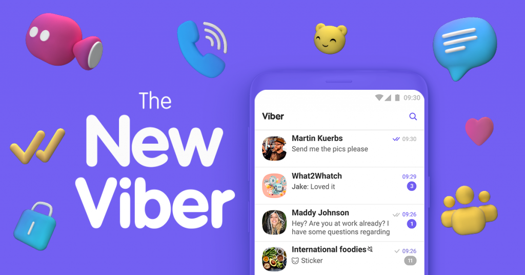 The New Viber - Simpler, Faster & Safer | Viber