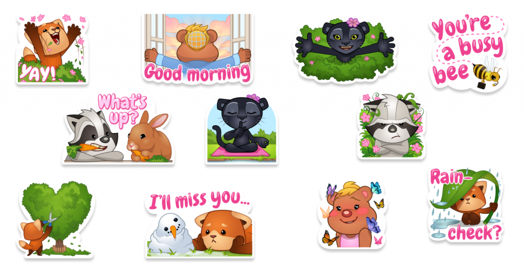 Spring for joy with Viber stickers | Viber