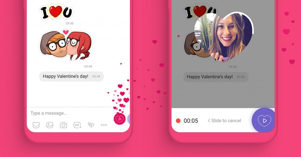 The New Way to Say “I Love You” on Valentine's Day with Viber | Viber