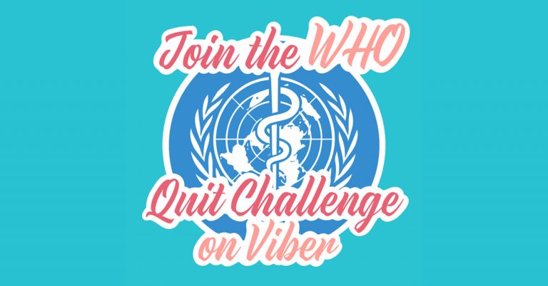 Viber Joins WHO in its Fight Against Smoking | Viber