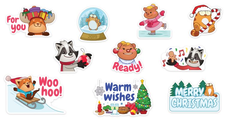 Sticker Spotlight: Get into the Holiday Spirit with Viber Stickers | Viber